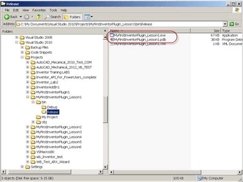 My First Plug In Inventor Api Net 开发从0开始 课程2myfirstinventorplugin