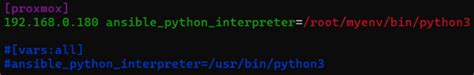 Semaphore Ansible Defaults To Usrbinpython And Ignores Env