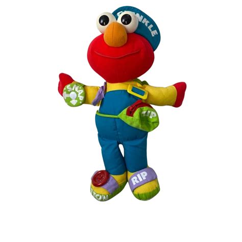 Dress Me Up Elmo Sesame Street Crinkle Snap S