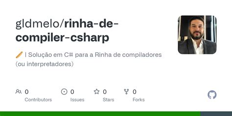 Github Gldmelo Rinha De Compiler Csharp Solu O Em C Para A
