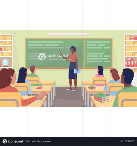 Teacher Instructing Class Animation By Наталія Нестеренко Lottiefiles