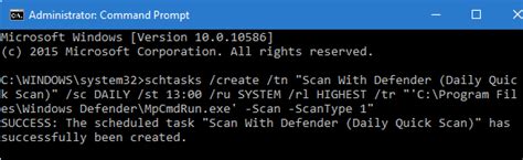 Using Schtasksexe To Manage Schedule Tasks In Windows