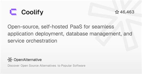 Coolify Open Source Alternative To Vercel Netlify And Heroku