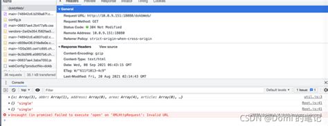 问题：uncaught in promise domexception failed to execute ‘open‘ on