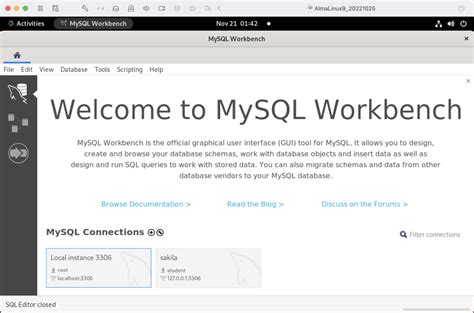 Almalinux Mysql Workbench Maclochlainns Weblog