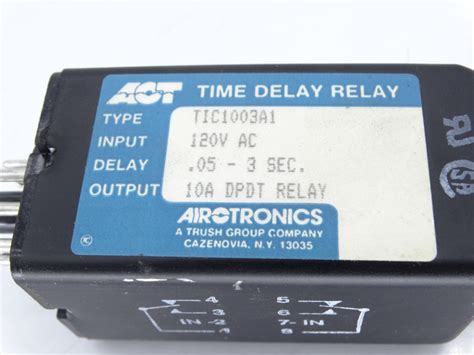 Airotronics Tic1003a1 U Tic 1003a1 Relay