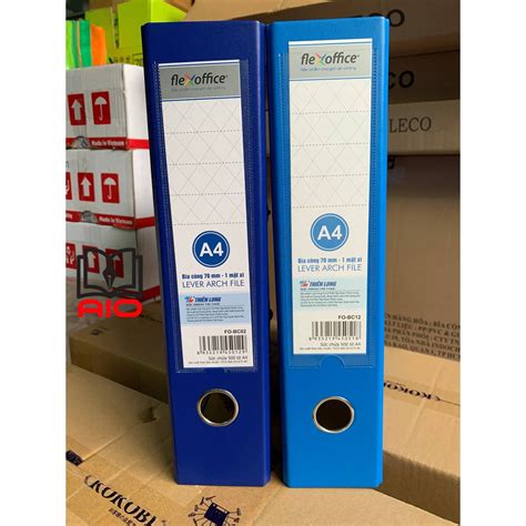 Bìa Còng Thiên Long 70 A4 70 F4 1 Mặt Xi Văn Phòng Phẩm Shopee Việt Nam