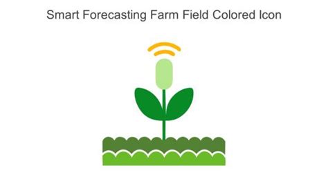 Smart Forecasting Farm Field Colored Icon In Powerpoint Pptx Png And Editable Eps Format PPT