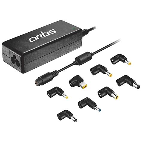 Artis Watt Universal Laptop Adapter With Interchangeable Connector Pins Power Cord Included