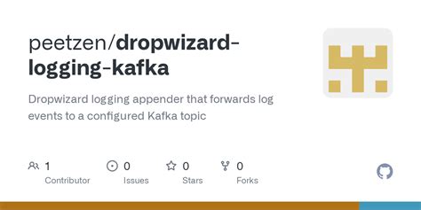 Github Peetzen Dropwizard Logging Kafka Dropwizard Logging Appender
