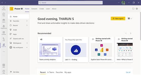 GitHub Tharun VIT Power BI Assignment 2