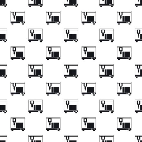 3d Printer Pattern Simple Style 14866723 Vector Art At Vecteezy