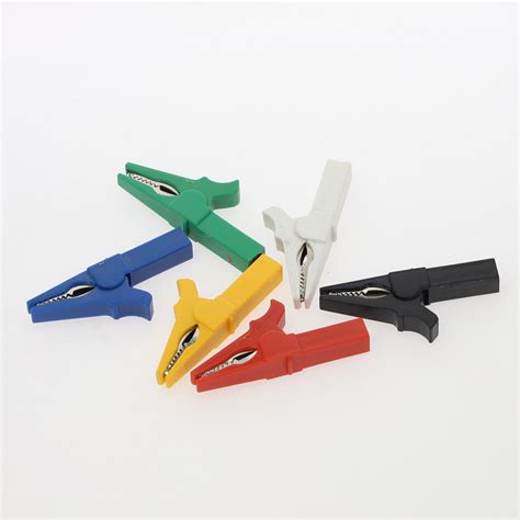 Badu Bg 1бр Щипка за тестване на батерията 55mm Hv Щипка тип алигатор за щепсел банан 4mm