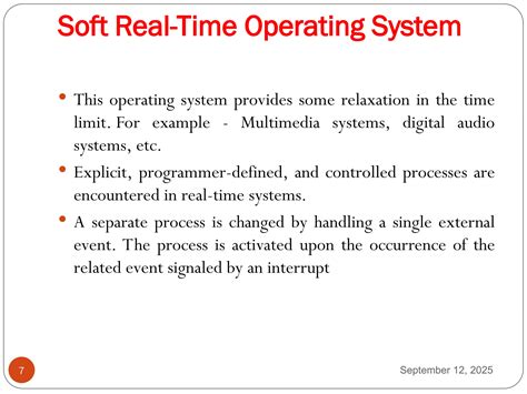 Introduction To Real Time Operating Systemsrtos Ppt