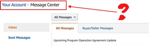 Where Is The Amazon Message Center