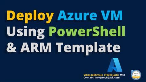 Azure Arm Template Deploy Azure Vm With Arm Template Vikas Jakhmola