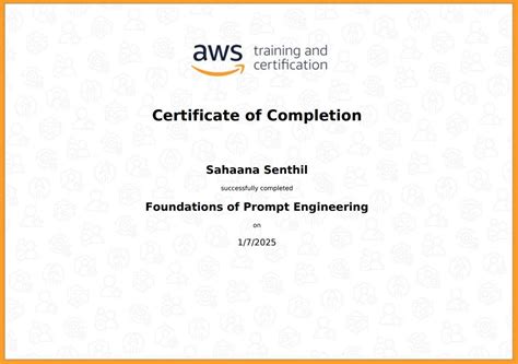 Aws Promptengineering Ai Learningjourney Careergrowth