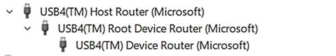 Usb What Is The Device Interface Guid Of Usb4 Host Routers Under