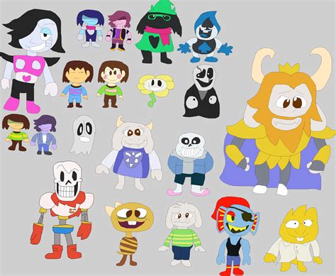 Drawing Characters Undertale Deltarune By Abbysek On Deviantart