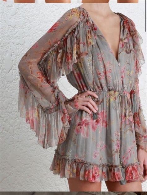 Zimmermann Floral Playsuit Kaufen Auf Ricardo