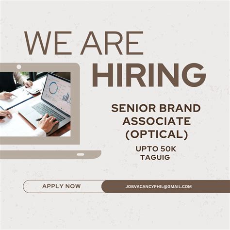 Job Vacancy Phil On Linkedin Seniorbrandassociate Brandmanagement Inventorymanagement