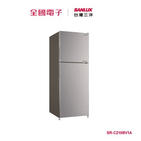 台灣三洋210l變頻雙門電冰箱 Sr C210bv1a 【全國電子】 蝦皮購物