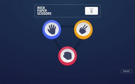 Frontend Mentor Rock Paper Scissors Game Solution Coding Challenge