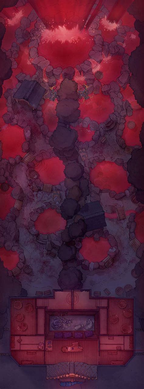 Steamy Japanese Bathhouse Czepeku Maps Fantasy City Map Dungeon