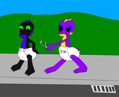 Salvageable Diaper Weasyl