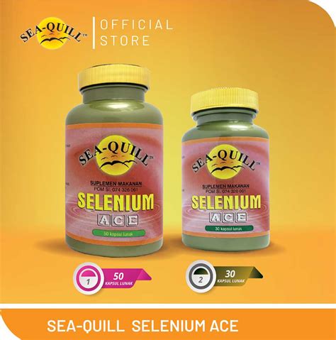 Sea Quill Selenium Ace 30 Softgel Lazada Indonesia