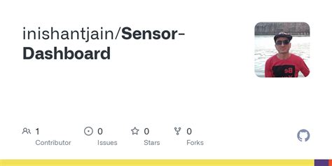 GitHub Inishantjain Sensor Dashboard