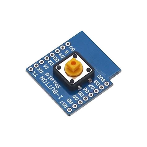 esp8266 nodemcu lua d1 mini 1 button shield