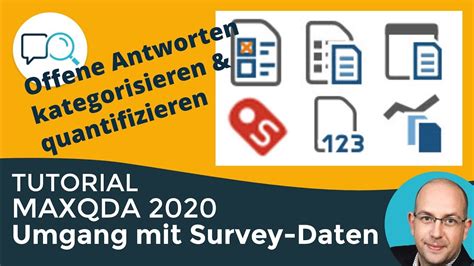 survey daten offene antworten codieren and quantifizieren mit maxqda