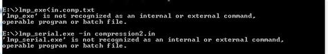 How Can Lammps Work In Windows Please Give The Installation Instructions ResearchGate