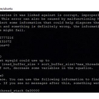 Innodb Crashed With Wrong Entry Download Scientific Diagram