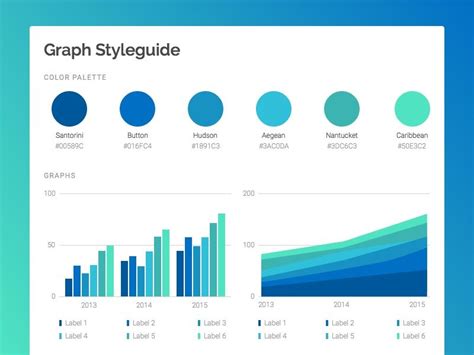 Graph Styleguide Design Infographic Design Graph Design