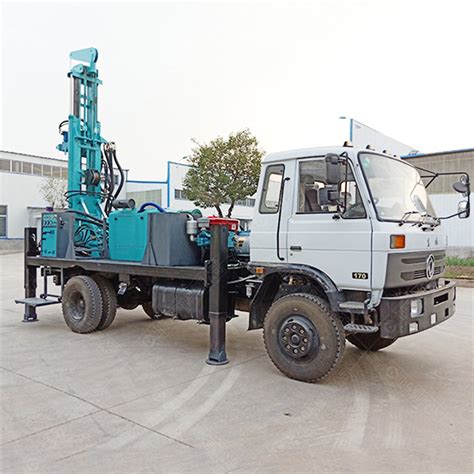 Fyl 300气动水井钻机 大功率柴油动力车载式打井机 轻卡底盘 气动水井钻机 山东利亨机械有限公司（销售部）