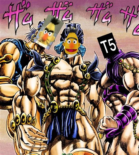 Bert With Two Friends Cross Bert And T5