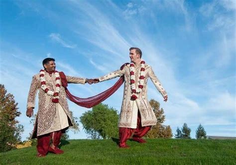 Indo American Gay Couple Neil Eli Wedding Album