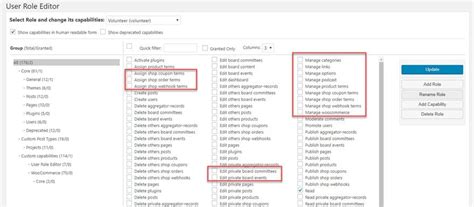 how to control wordpress user permissions effectively using the user