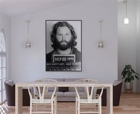 Mugshot Poster Black And White Celebrity Mugshot Vintage Etsy
