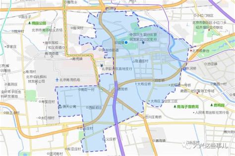 北京大兴区旧宫镇地图 大兴区行政地图 伤感说说吧