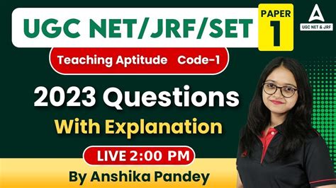 UGC NET SET Exam PAPER I Teaching Aptitude I Questions With Explanation YouTube