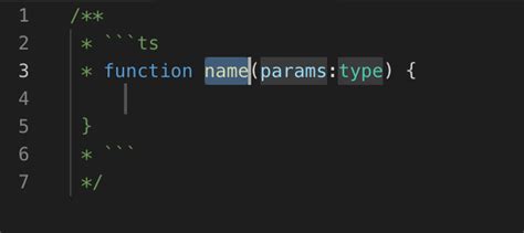 Sample Code Input In Tsdoc · Issue 64779 · Microsoftvscode · Github