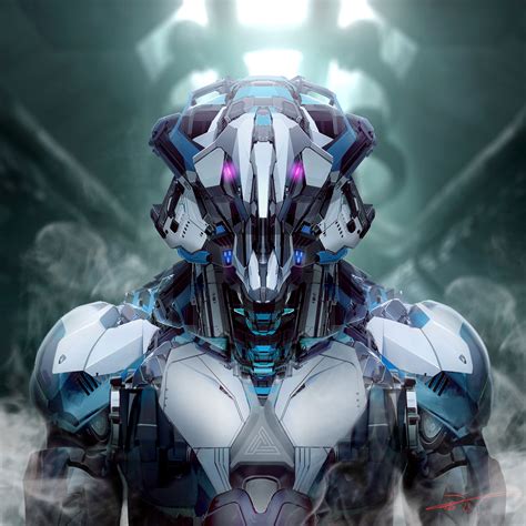 Sci Fi Robot Wallpaper