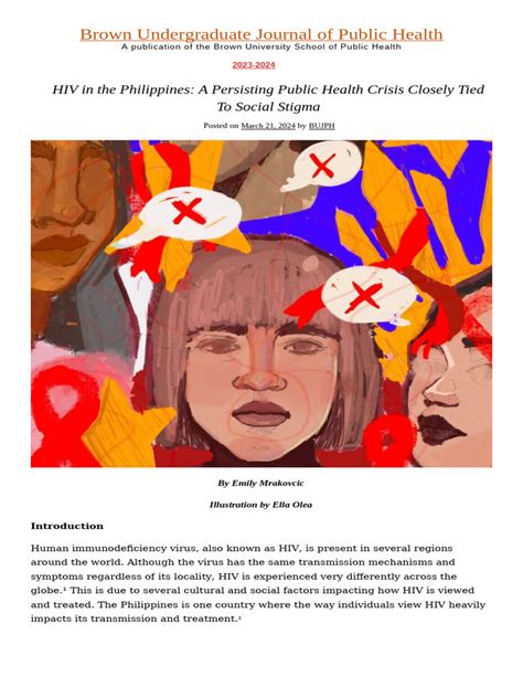 Readings In Gender And Society Hiv In The Philippines A Persisting