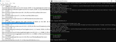 NETSDKE2E With Net8 Rc1 Sdk Installed Test NET Format Project Failed
