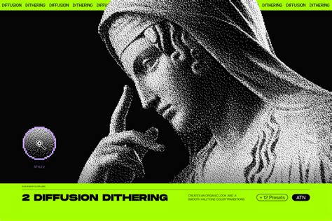 Bitmap Lab One Click Pixel Halftone Action Behance