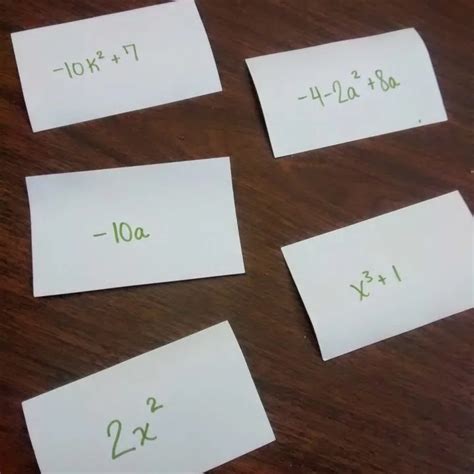 Adding And Subtracting Polynomials Notes Math Love