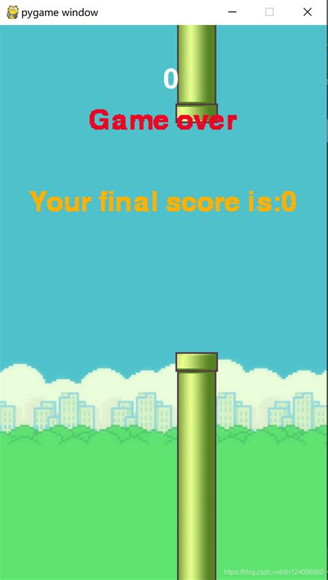 使用pygame开发flappy bird pygame flappy bird csdn博客